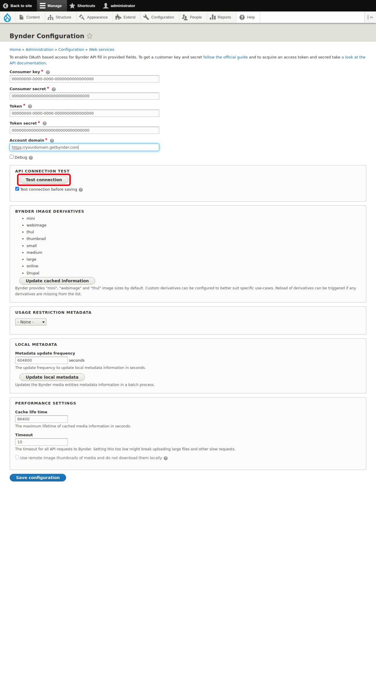Set up Bynder on your website | Open Source | MD Systems GmbH